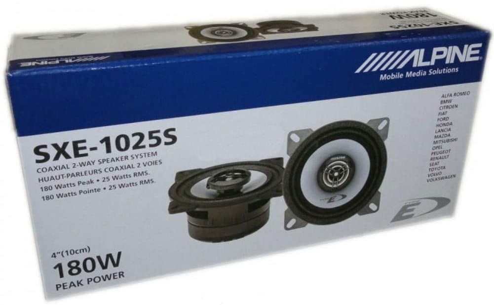 Alpine SXE-1025S 10 cm 4" Speaker